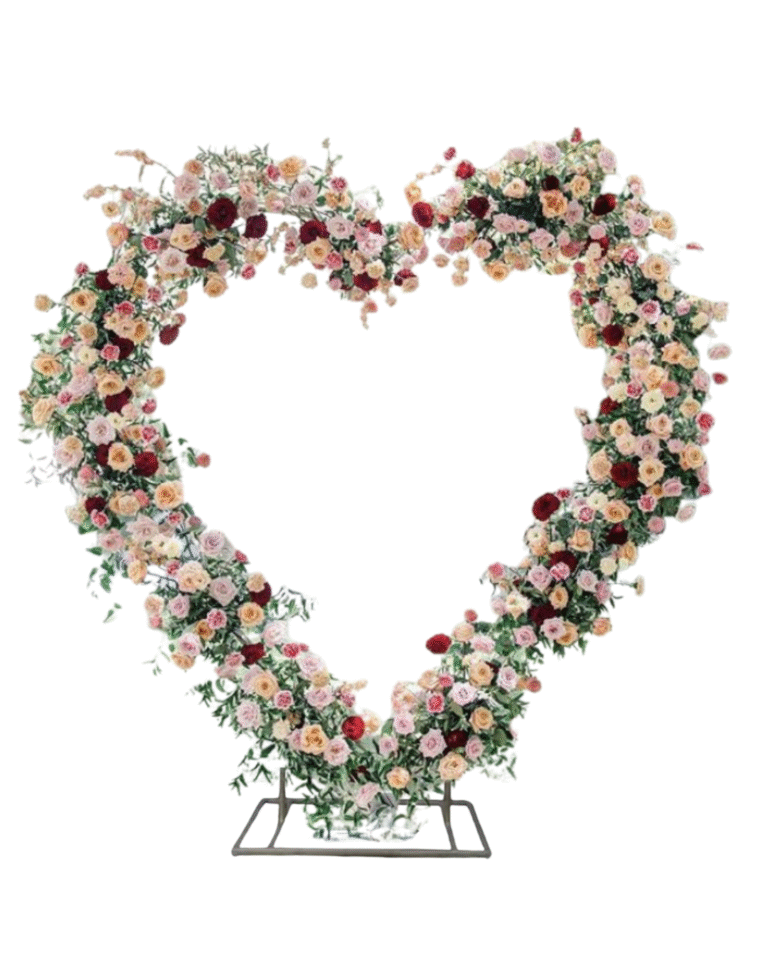 Südamekujuline kaar - La Luna peodekoratsioonide rent